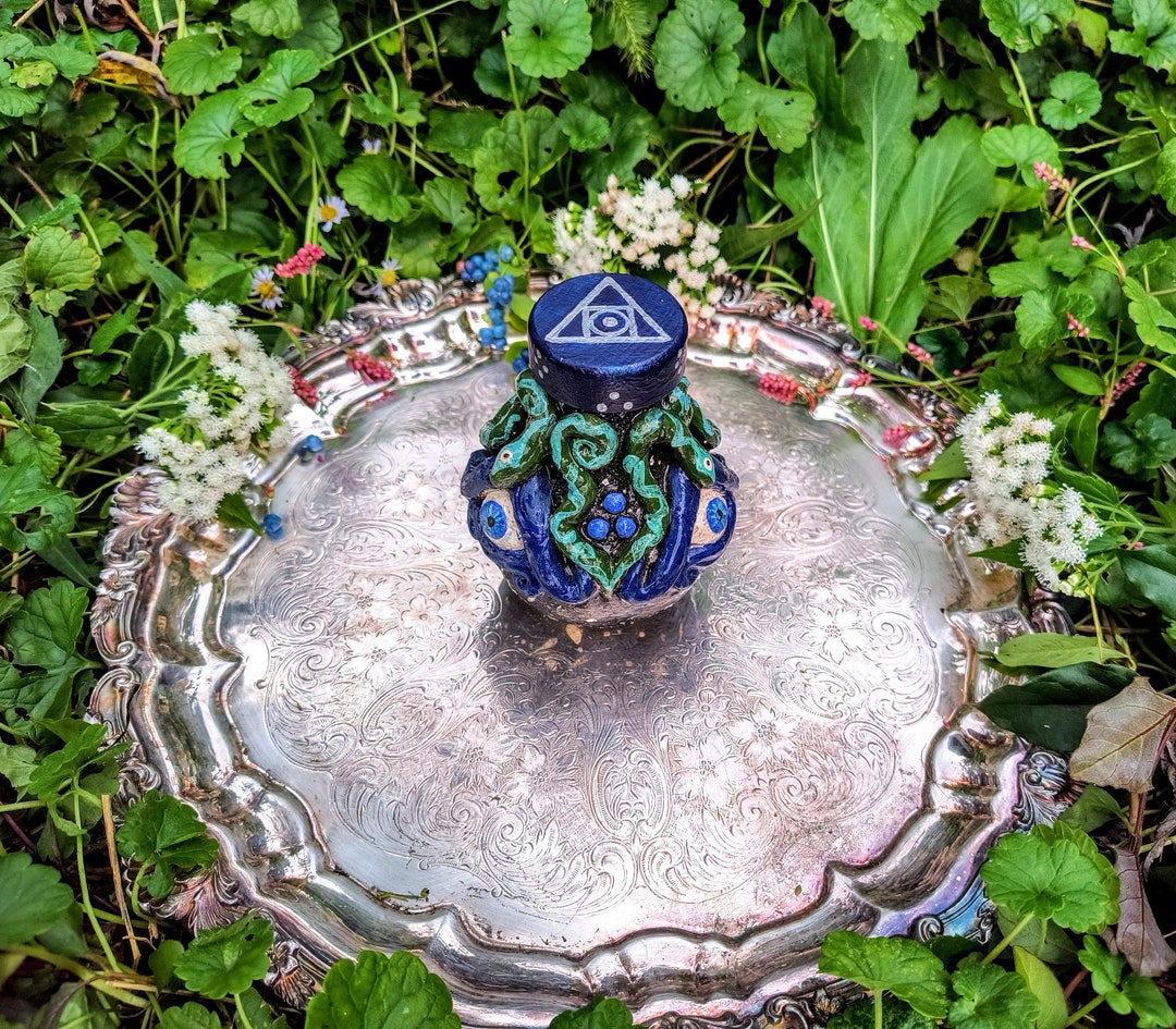 Alchemical Elixir Bottle / Ceramic Vessel - Etsy