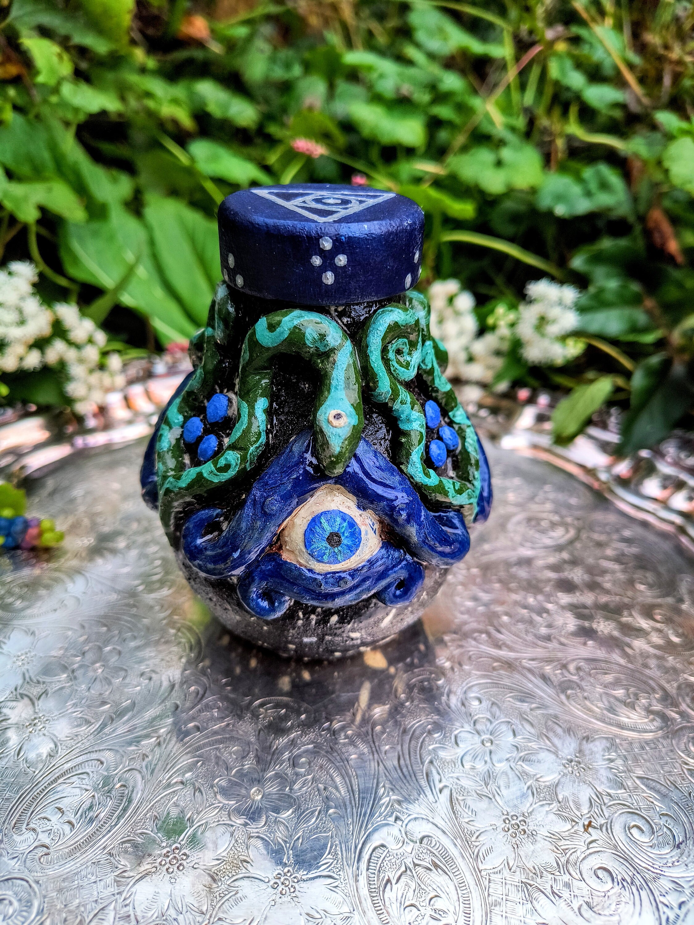 Alchemical Elixir Bottle / Ceramic Vessel - Etsy