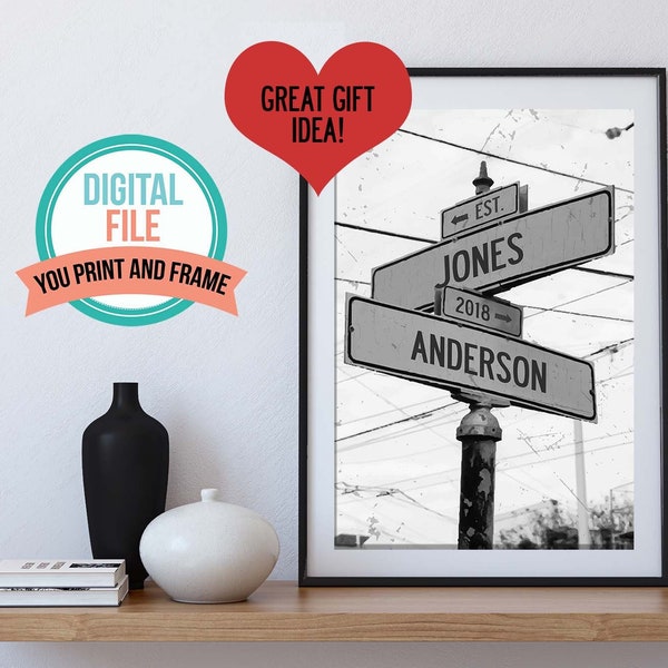 Wedding Street Sign - Etsy