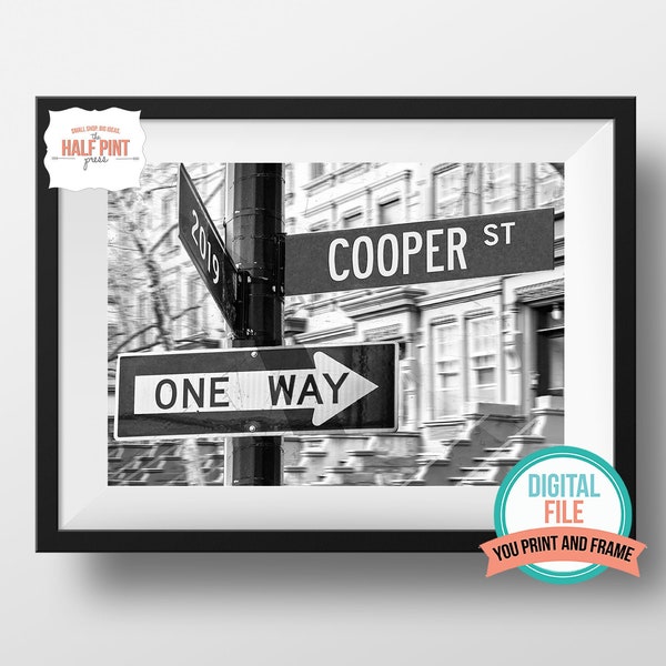 Street Sign Photo - Etsy