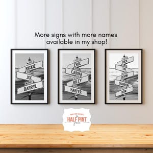 Personalized Street Sign Wedding Gift - Custom Couple Names & Date DIY ...