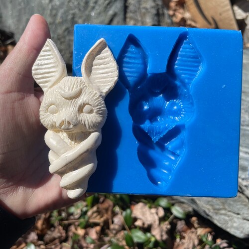 3D Devil Bat Head Silicone Molds Cupcake Topper DIY Baking | Etsy