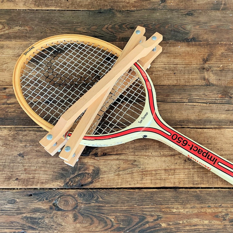 Wood Tennis Racket - Etsy