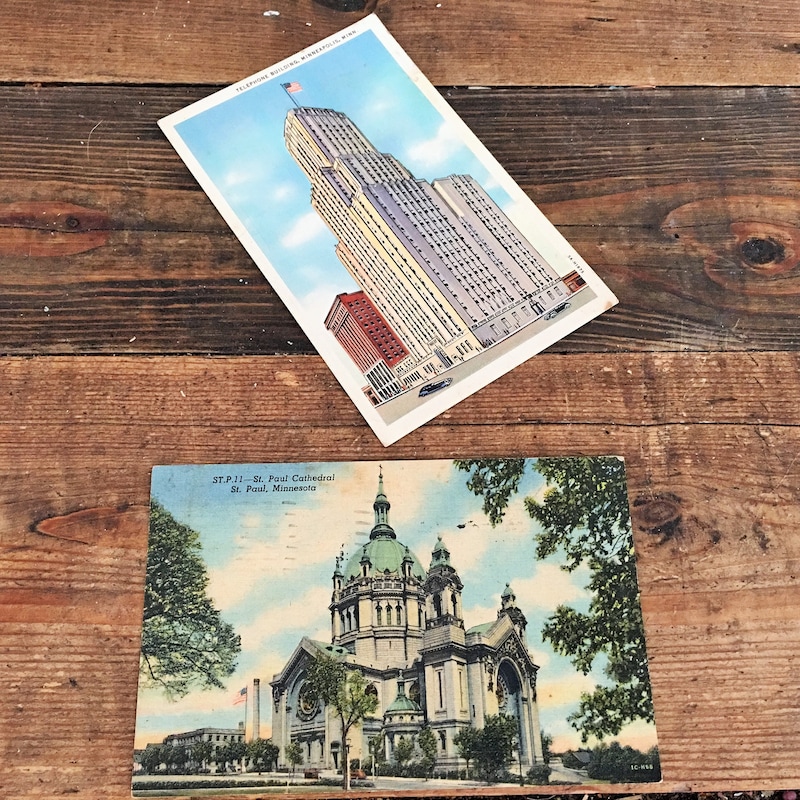 Minneapolis Postcard - Etsy