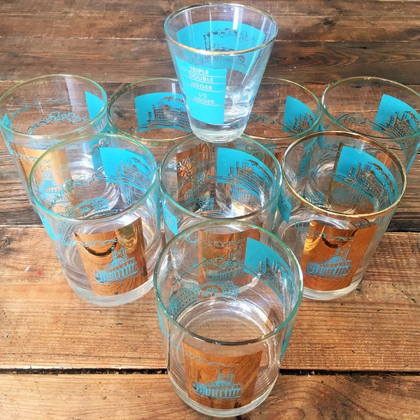 Southern Comfort Shot Glasses - Etsy