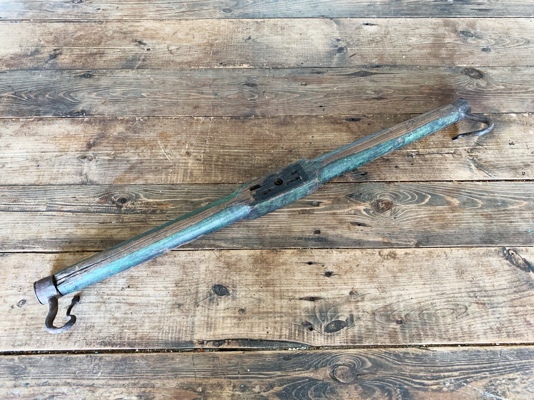 Antique Single Tree Wood and Cast Iron Horse Yoke/working Horse ...