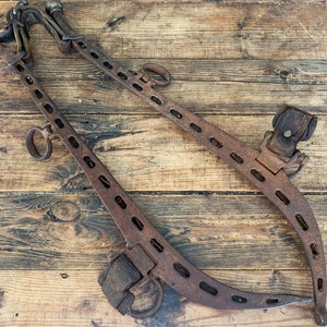 Metal Horse Harness Set of Horse Hames Collectible Rustic Farm Décor ...