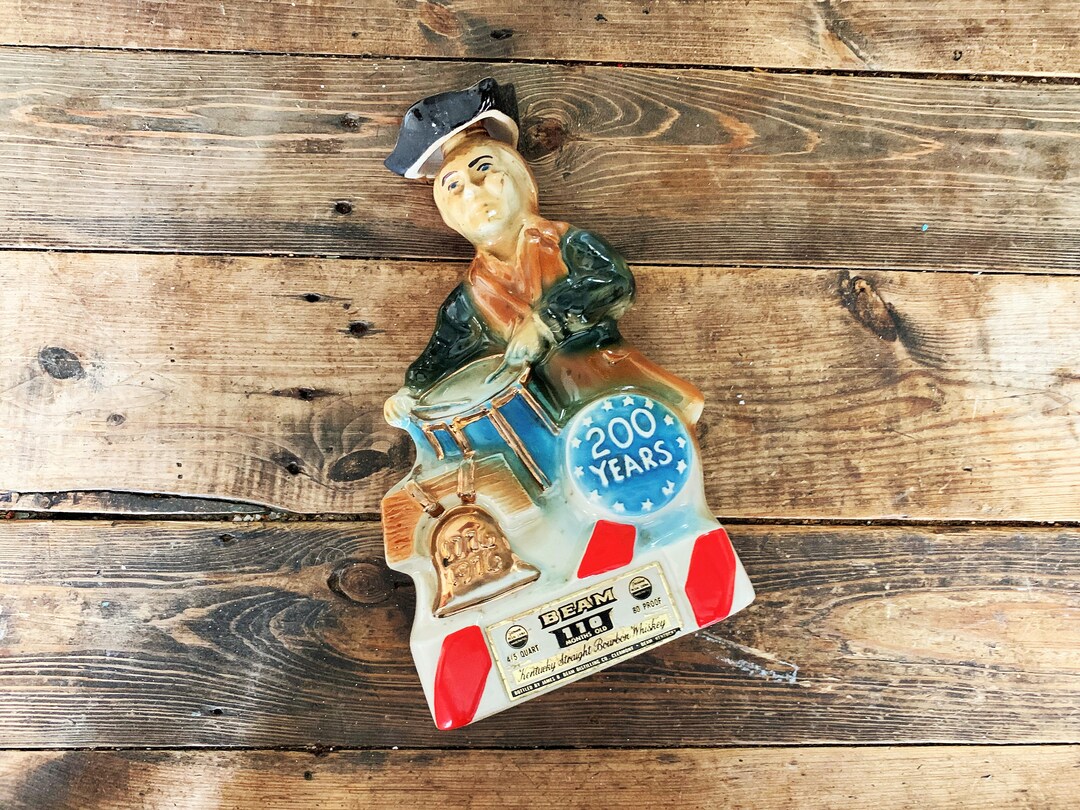 Vintage Beam Washington State Decanter Ceramic Kentucky Bourbon Whiskey ...