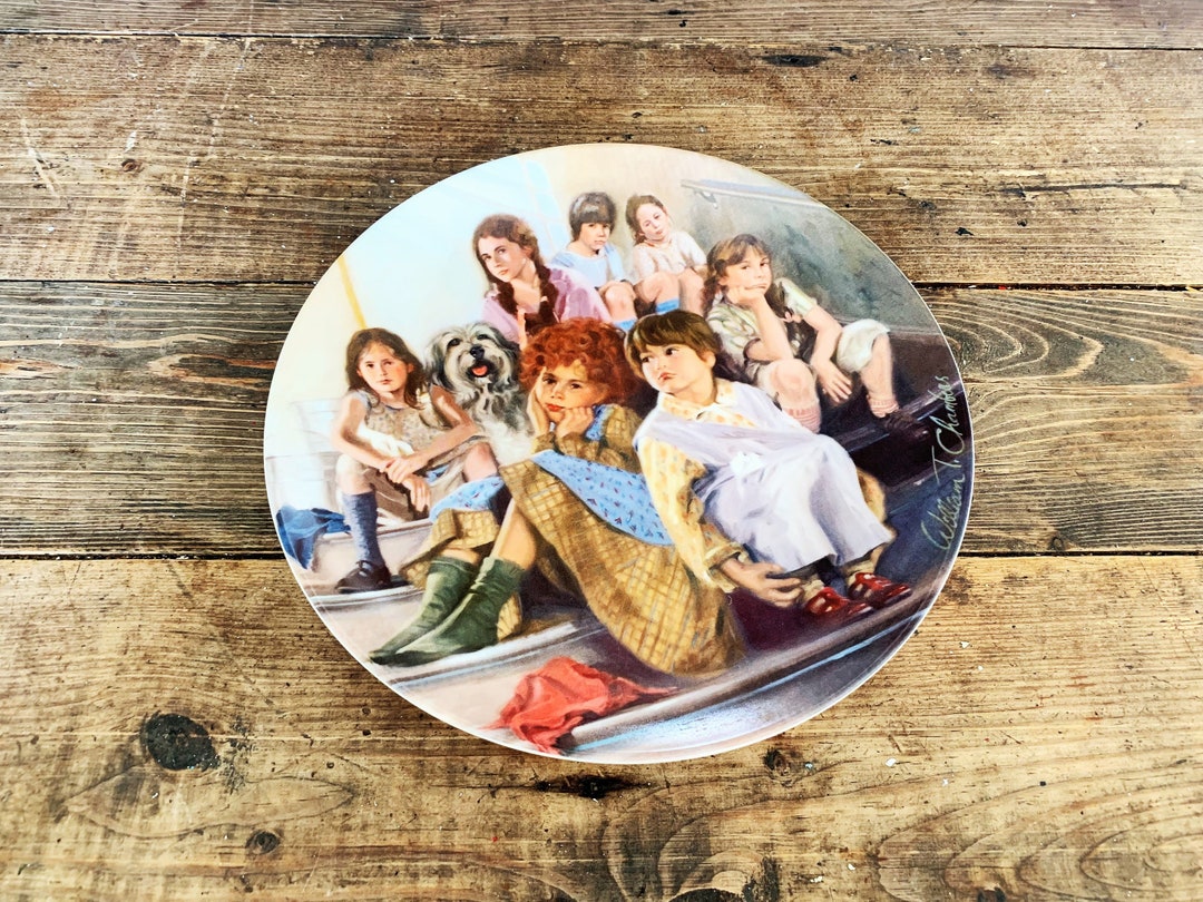 Collectible Annie Plate Columbia Pictures Annie and the Orphans Annie ...