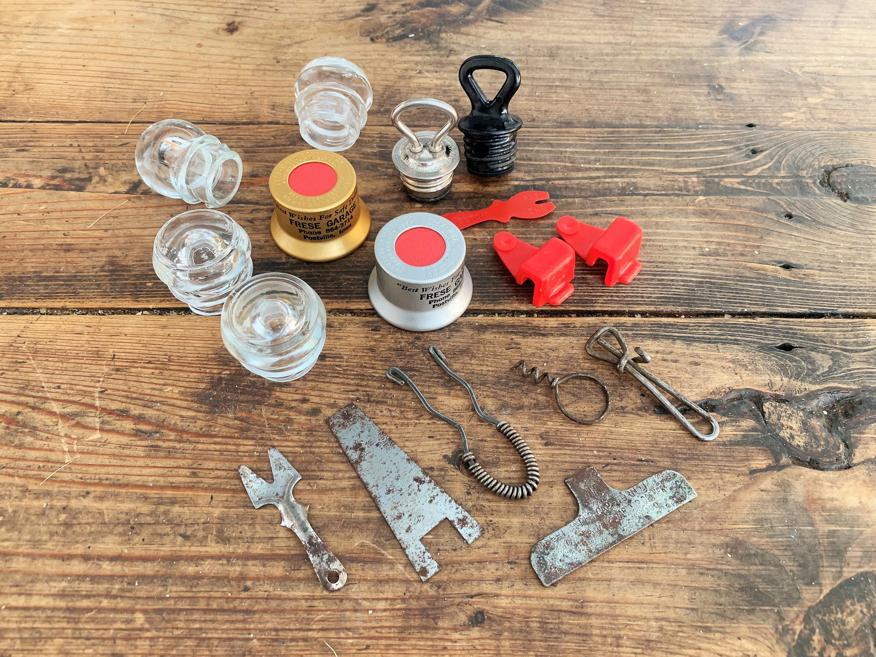 Vintage Bottle Jar Collection of Fizz Whiz Bottle Caps/glass - Etsy