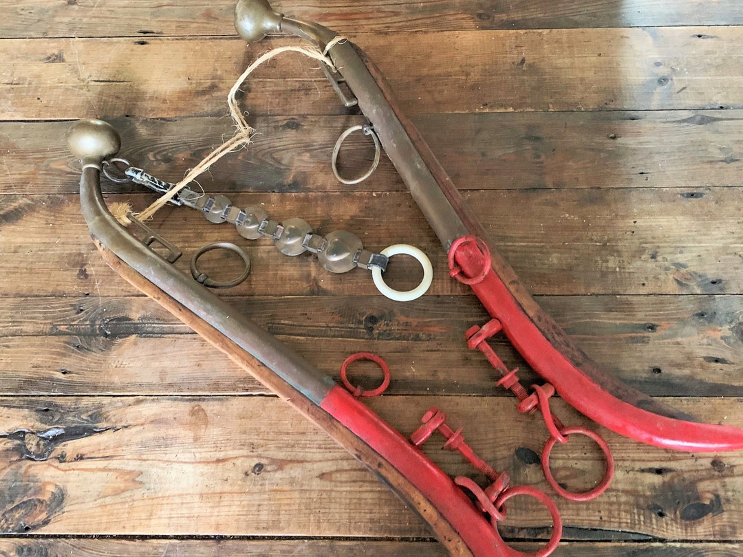 Metal Horse Harness Set of Horse Hames Collectible Rustic Farm Décor ...