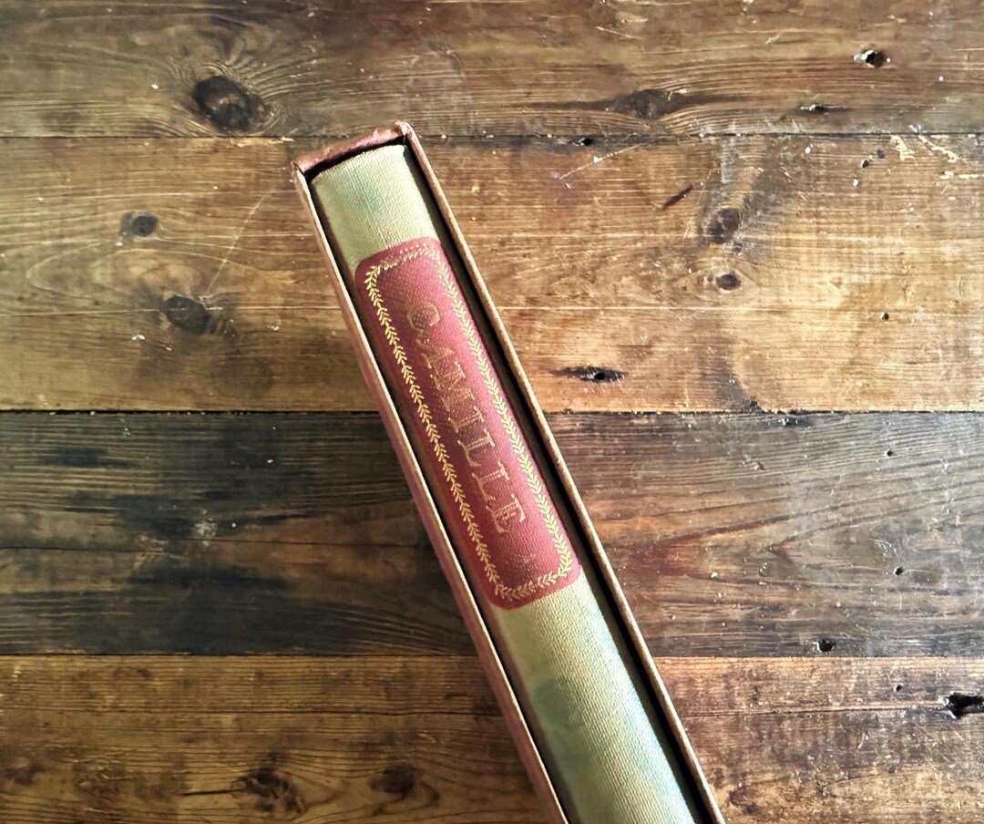 Vintage Collectors Book Camille by Alexandre Dumas Fils 1955 Heritage ...