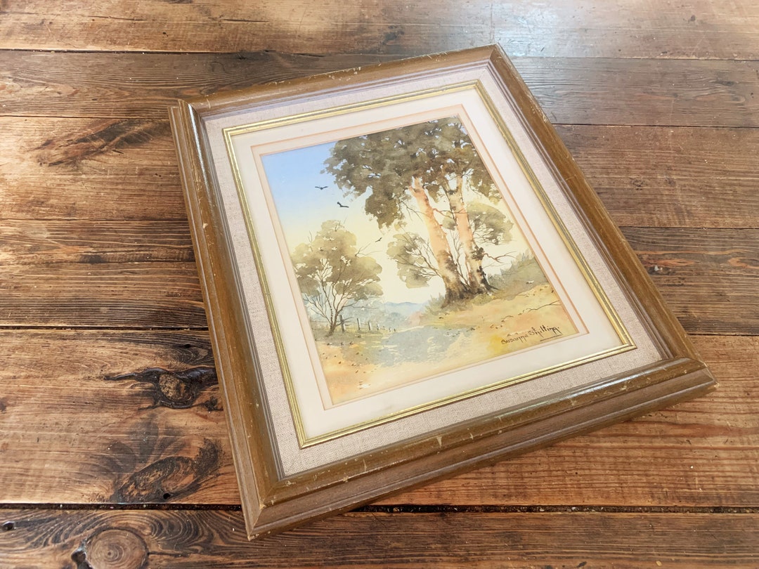 Vintage Water Color Painting by Australian Artist Susanne Shilling ...
