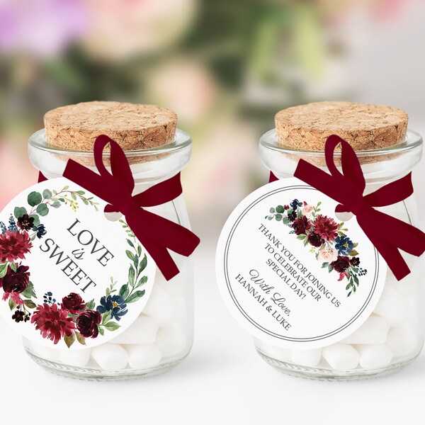 Love is Sweet Labels - Etsy