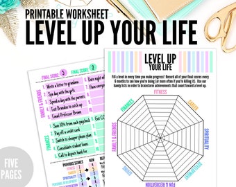 My Level 10 Life Planner Printable Printable Planner - Etsy
