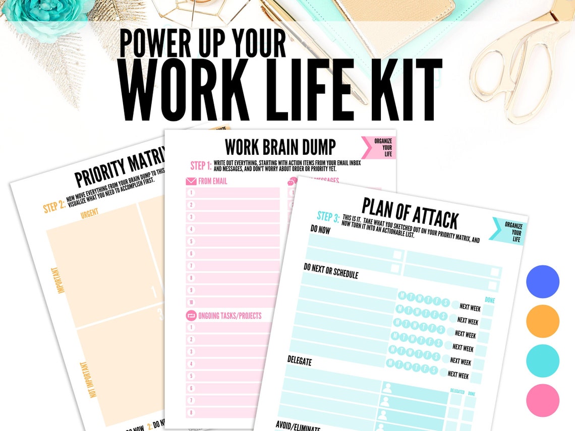Printable Work to Do List Printable Priority Tracker - Etsy