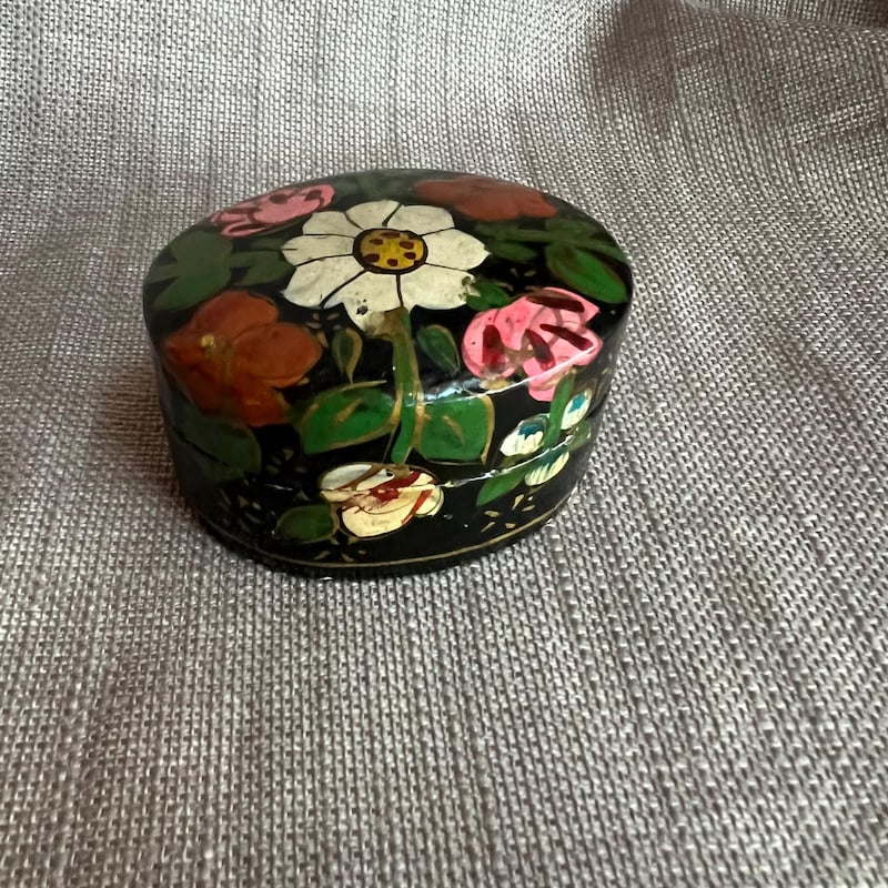 Kashmiri Trinket Box - Etsy