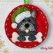 Christmas Pets Ornaments, Felt Christmas Ornament Pattern, Pdf Pattern ...