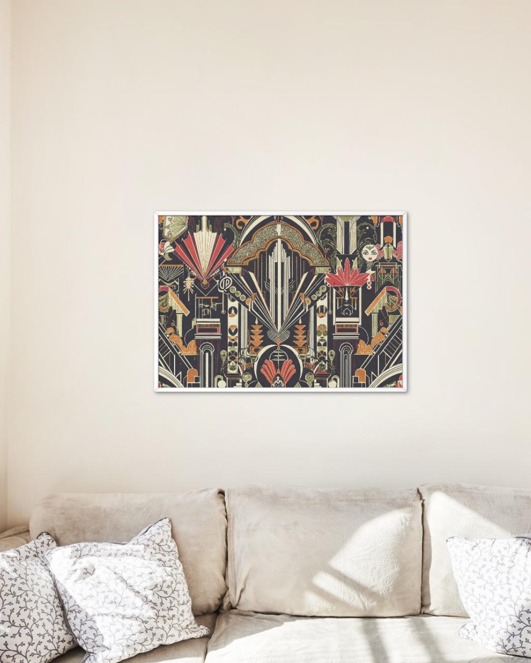 Bold Art Deco Print | Geometric Wall Art | 1920s Style Decor - Etsy