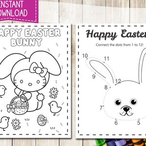 Happy Easter Coloring Pages, Easter Birthday, Coloring Book, Easter ...