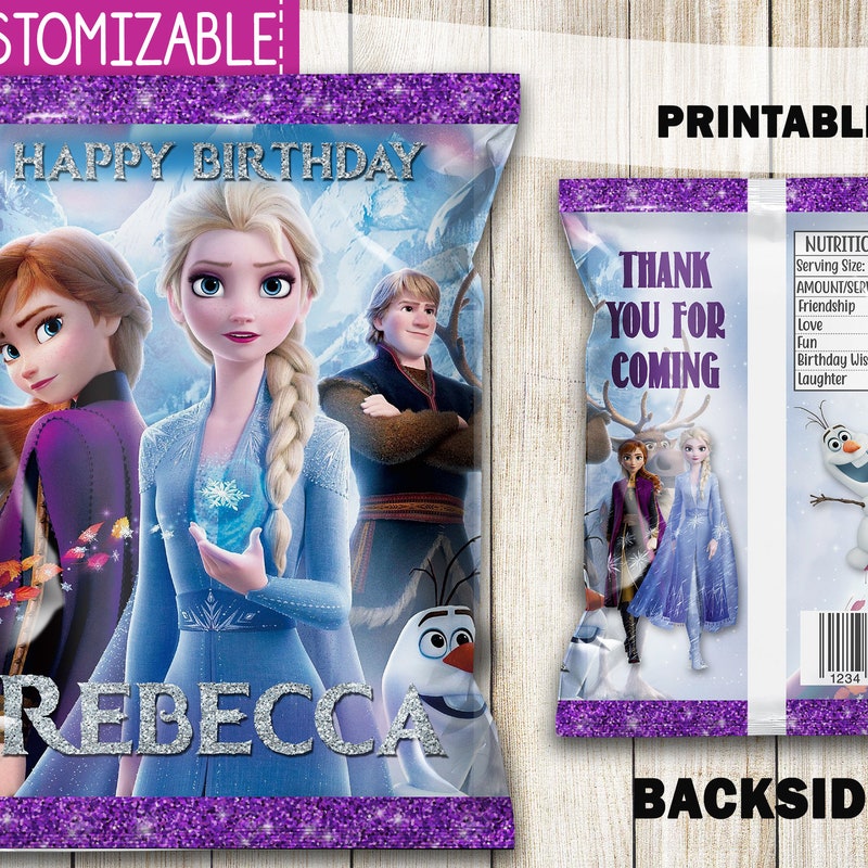 Frozen Party Favors - Etsy