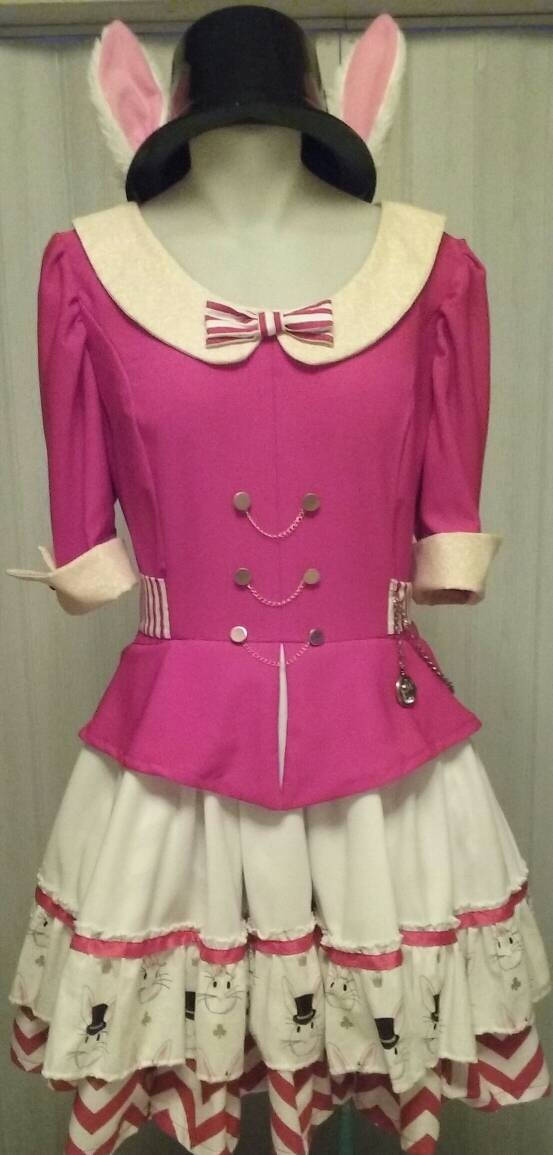 Alice in Wonderland Rabbit Dress 31 Inch Waist - Etsy