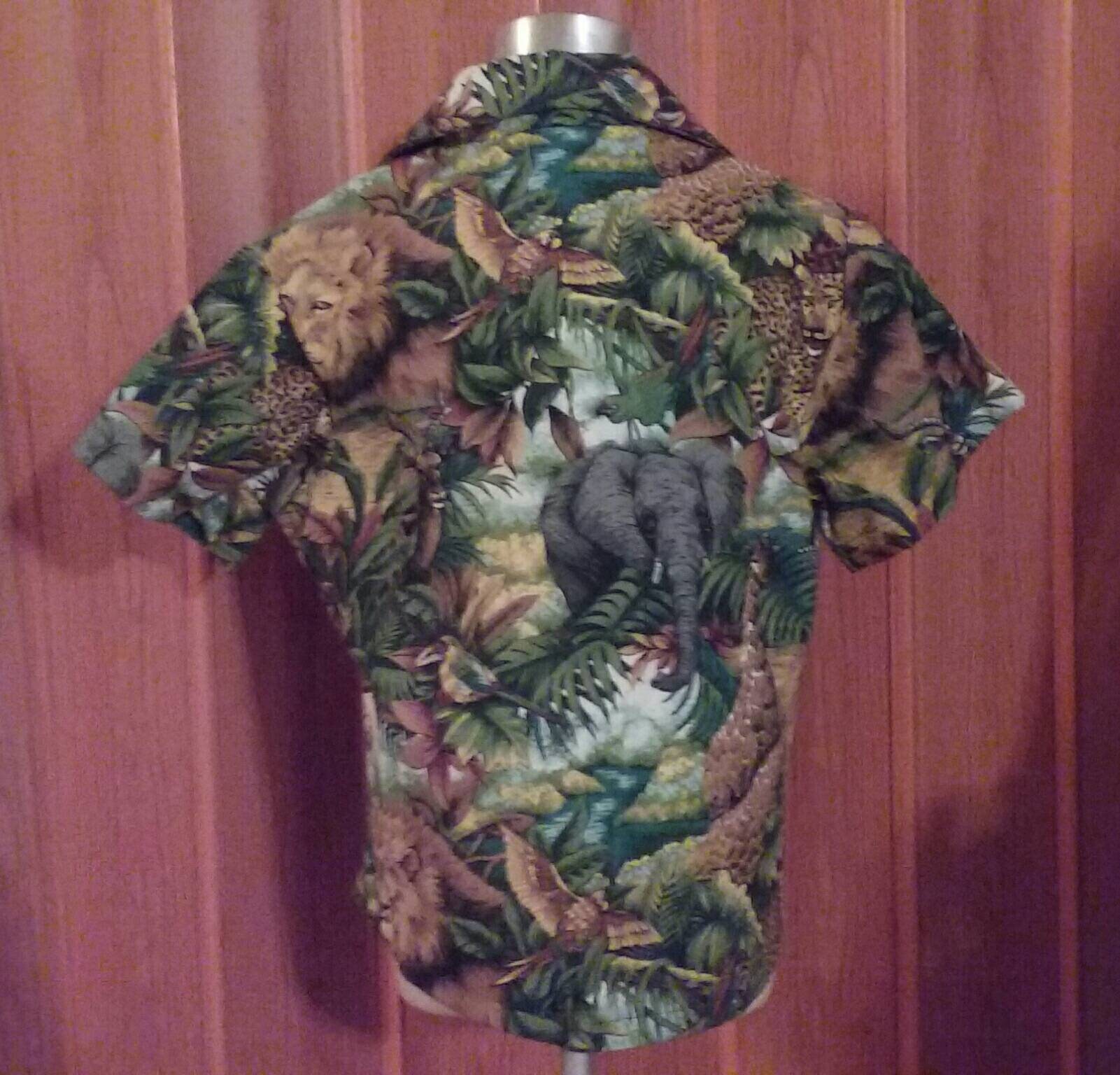 The Jungle Shirt Size 4 Button up Shirt | Etsy
