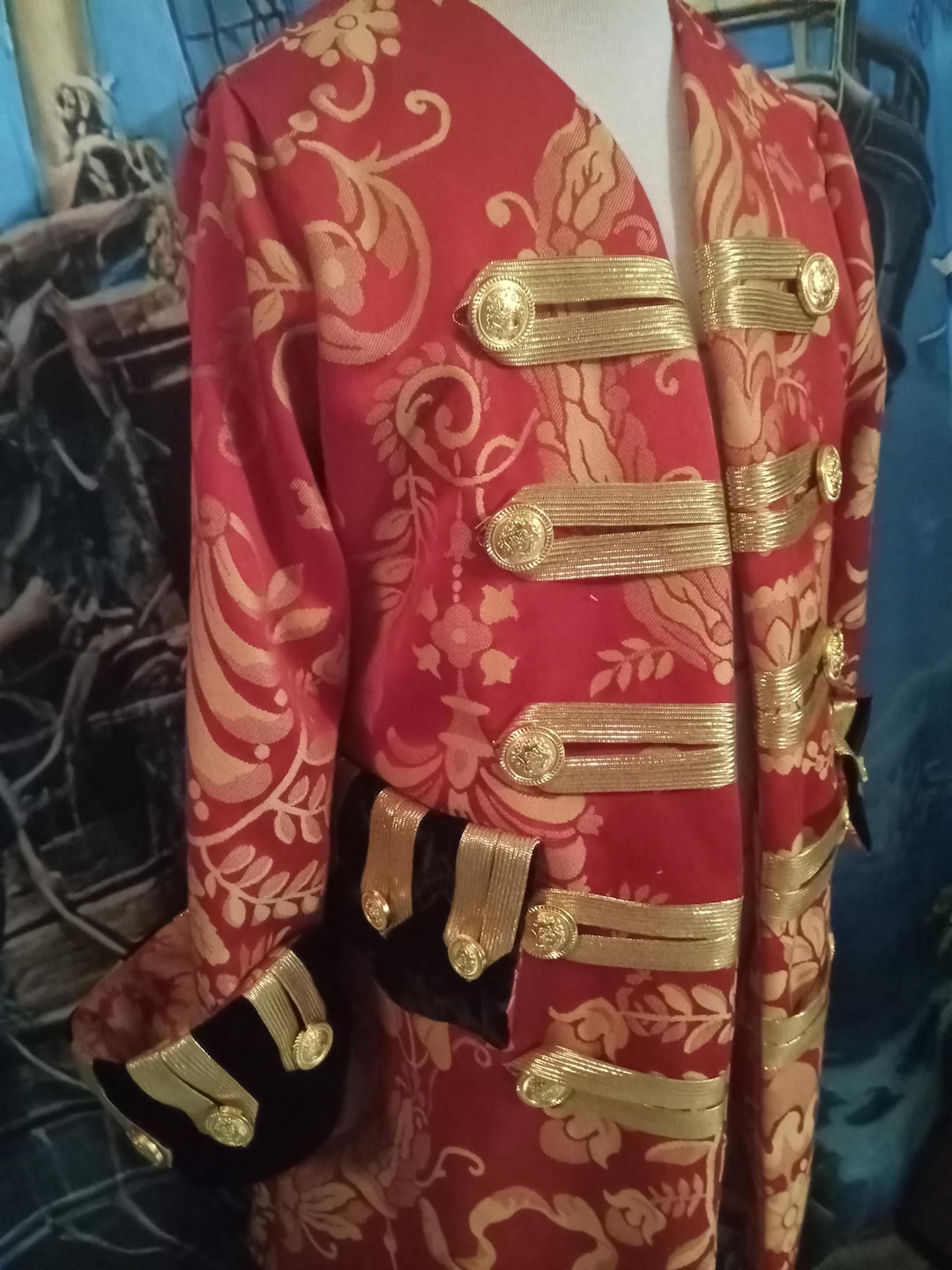 Child Size Captain Hook Pirate Coat - Etsy