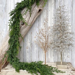 Authentic Artificial Real Touch Juniper Garland 6'. Christmas. Holiday ...