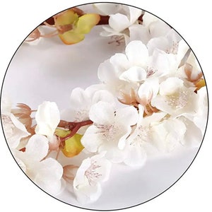 One Artificial Cherry Blossom Stem With Very Full Branches 39 Tall ...