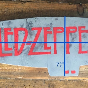 Led Zeppelin I Wood Art I Album Cover I Hindenburg Blimp - Etsy