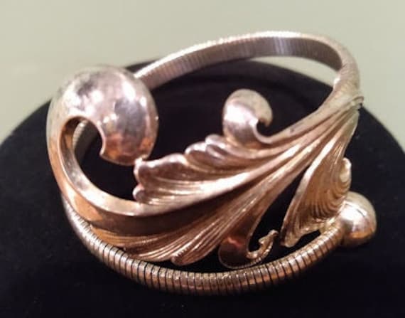 Forstner Vintage Wrap Sterling Bracelet - Gem