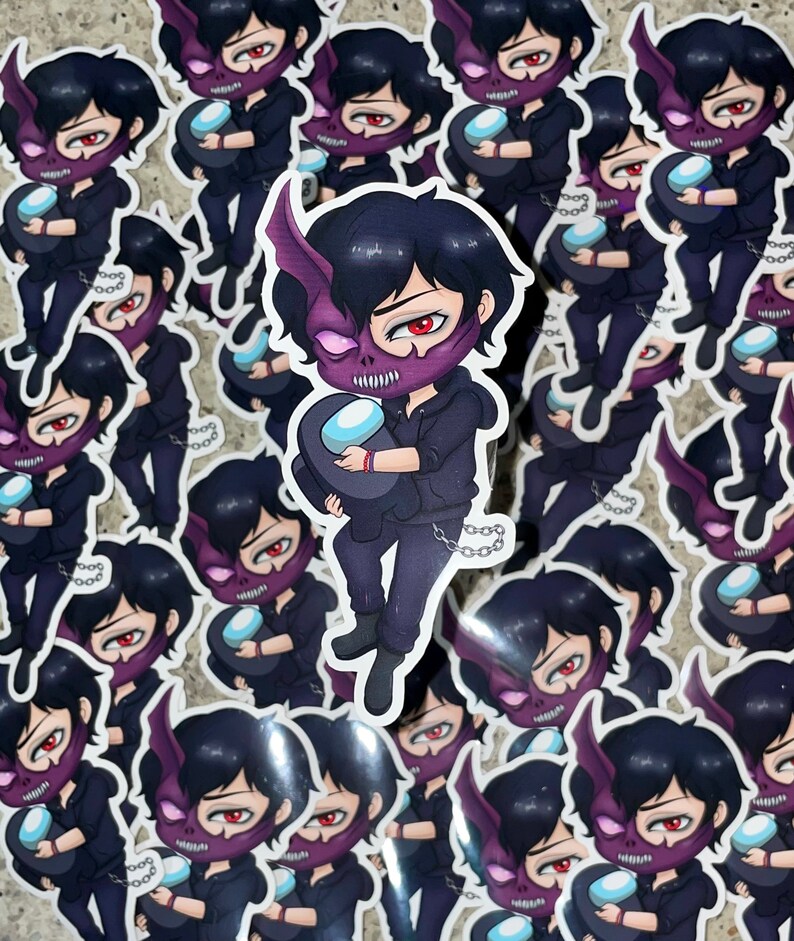 Corpse Husband Chibi Stickers limited Edition - Etsy