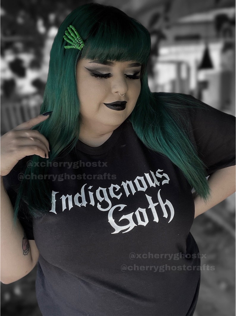 Indigenous Goth T-shirt - Etsy
