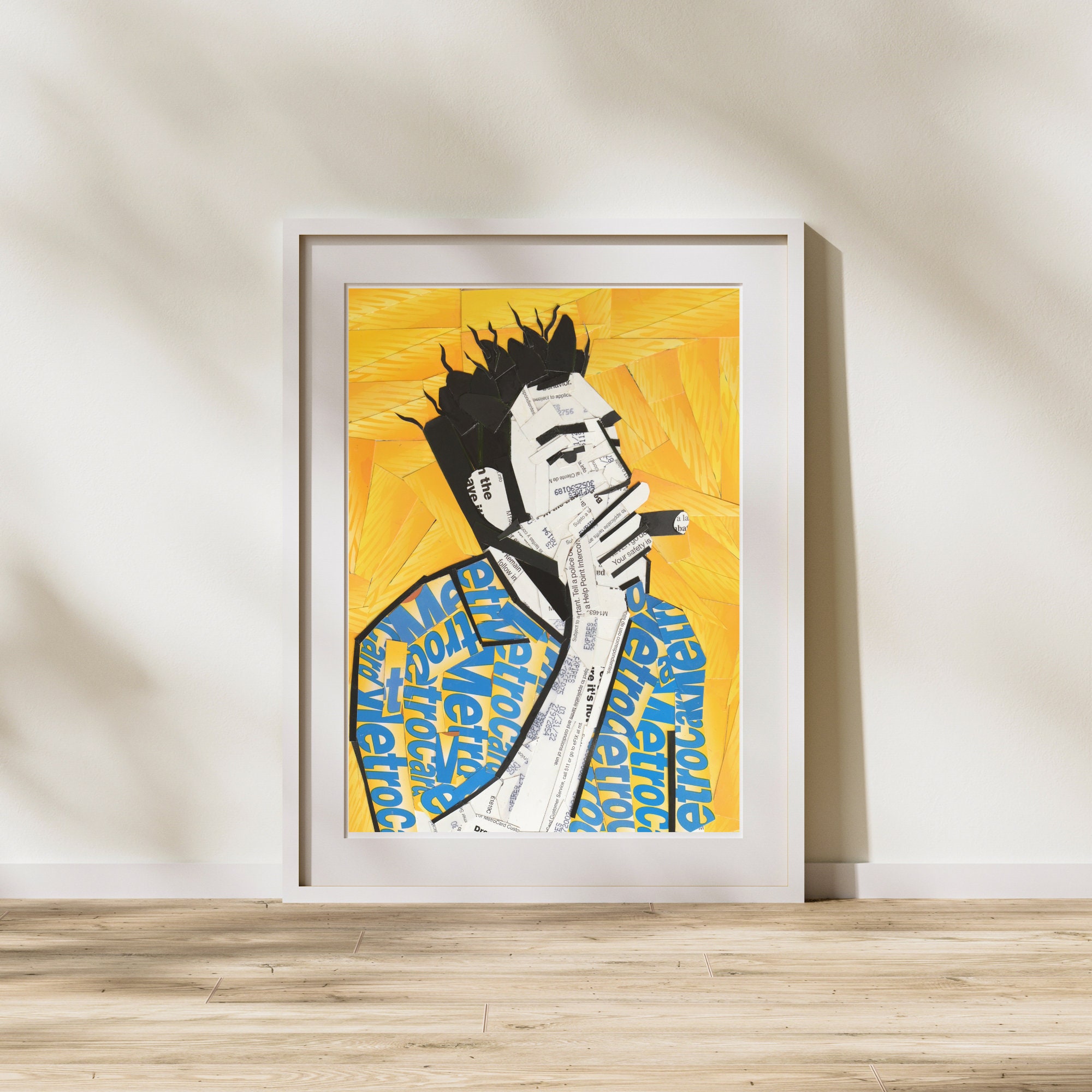 Kramer From Seinfeld Metro Card Collage Print Seinfeld Art - Etsy