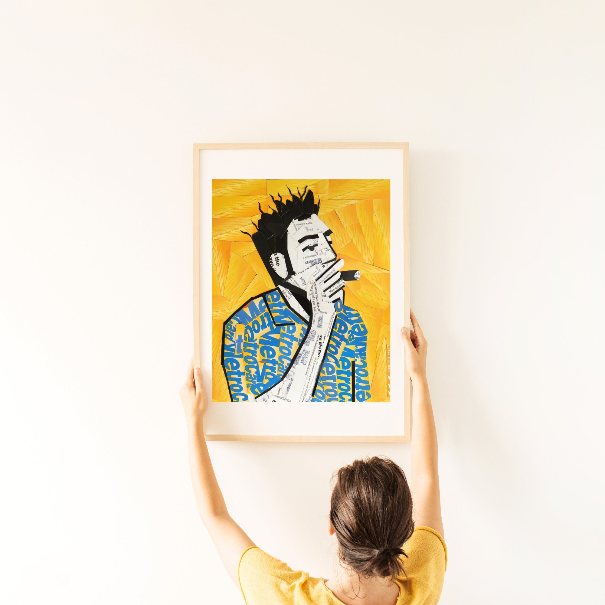 Kramer From Seinfeld Metro Card Collage Print Seinfeld Art - Etsy
