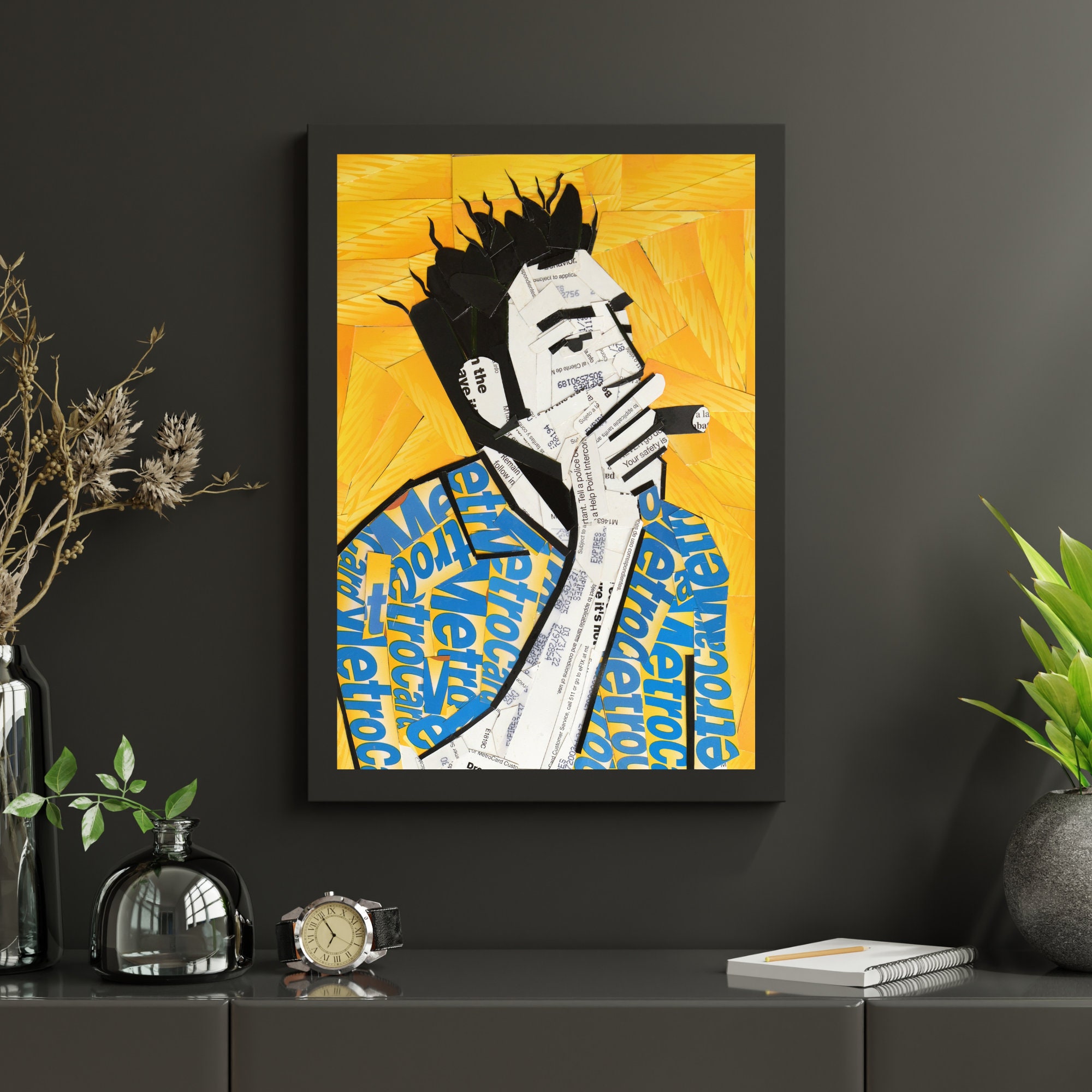 Kramer From Seinfeld Metro Card Collage Print Seinfeld Art - Etsy