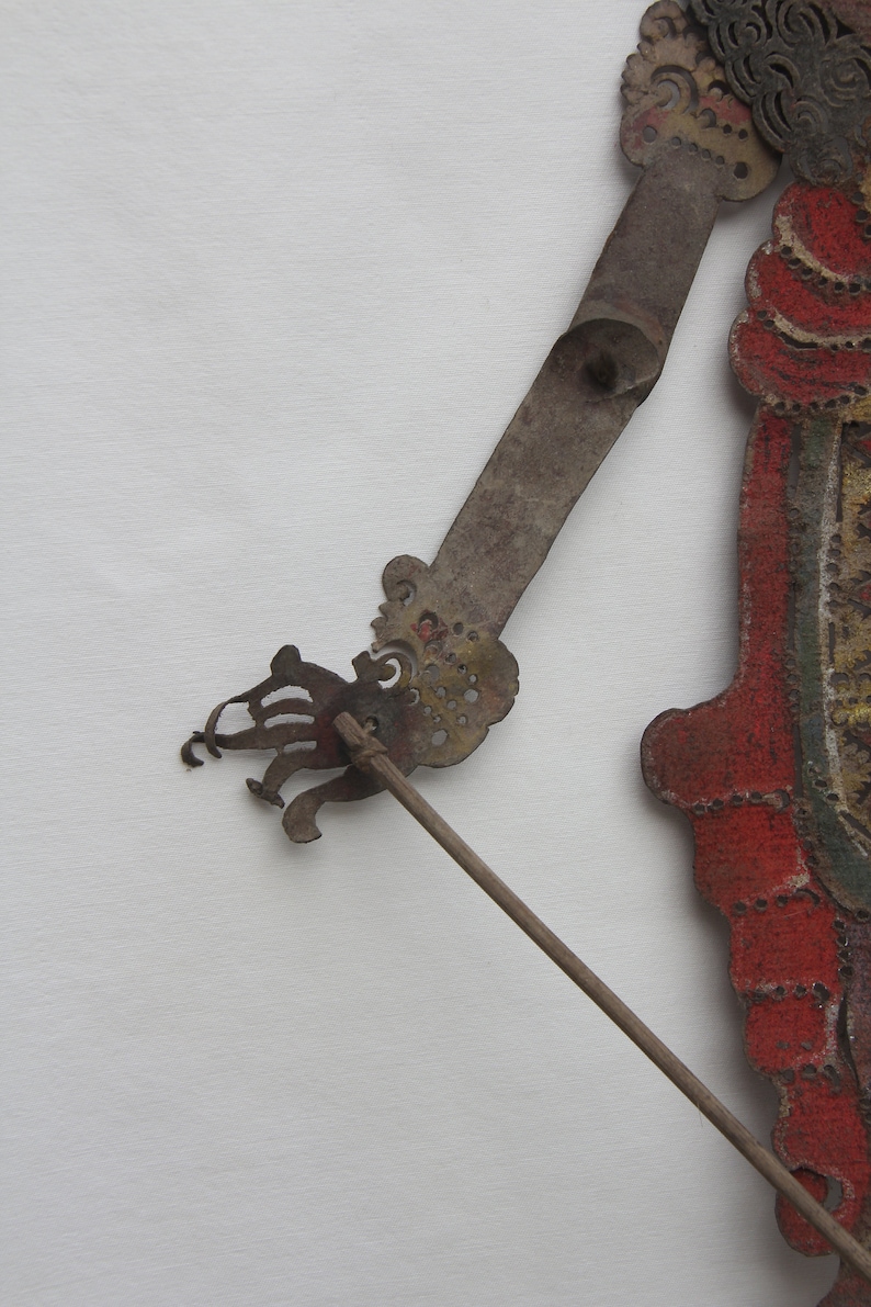 Antique Shadow Puppet: WAYANG KULIT, BALI, Indonesia. Prince Dursasana ...