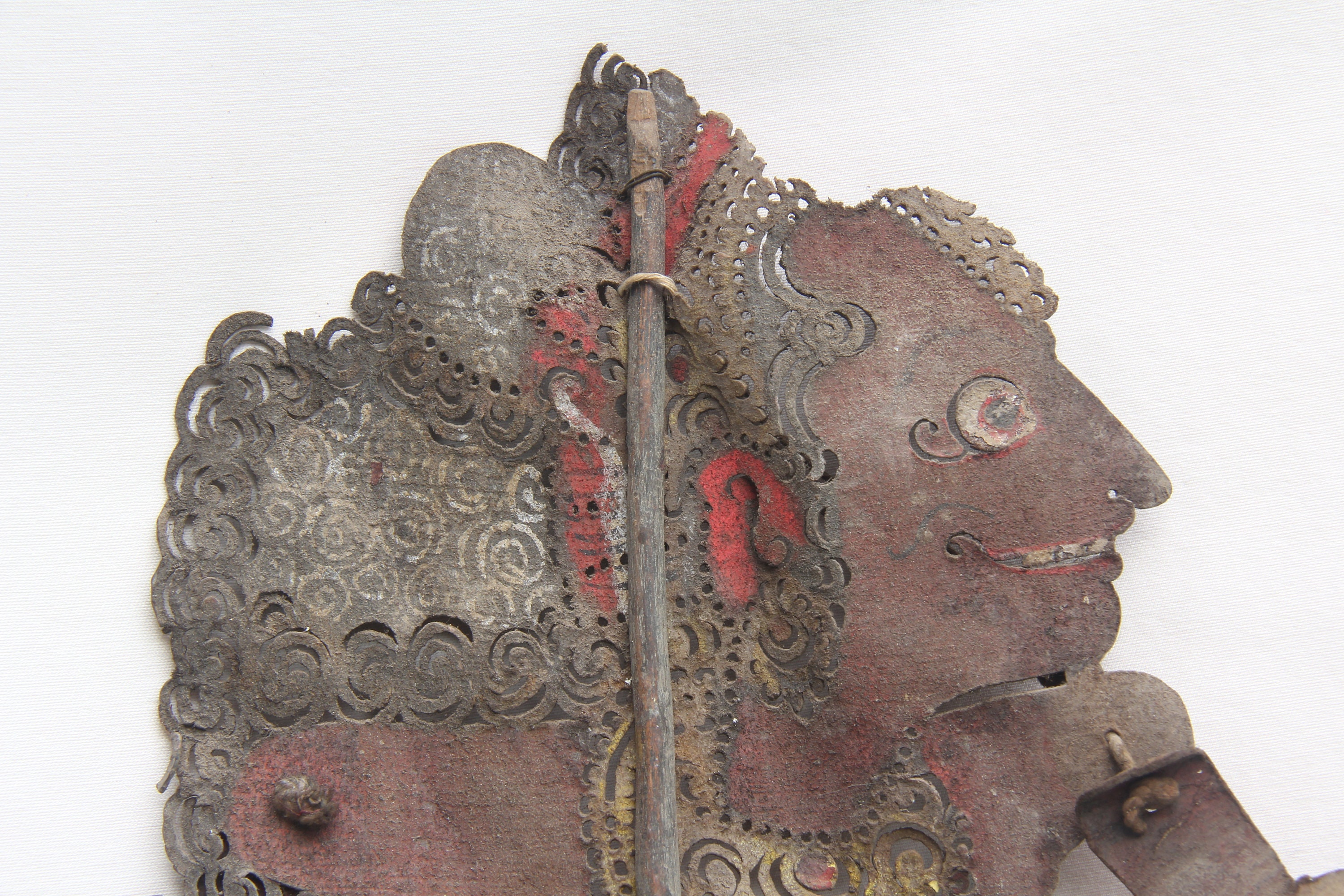 Antique Shadow Puppet: WAYANG KULIT, BALI, Indonesia. Prince Dursasana ...