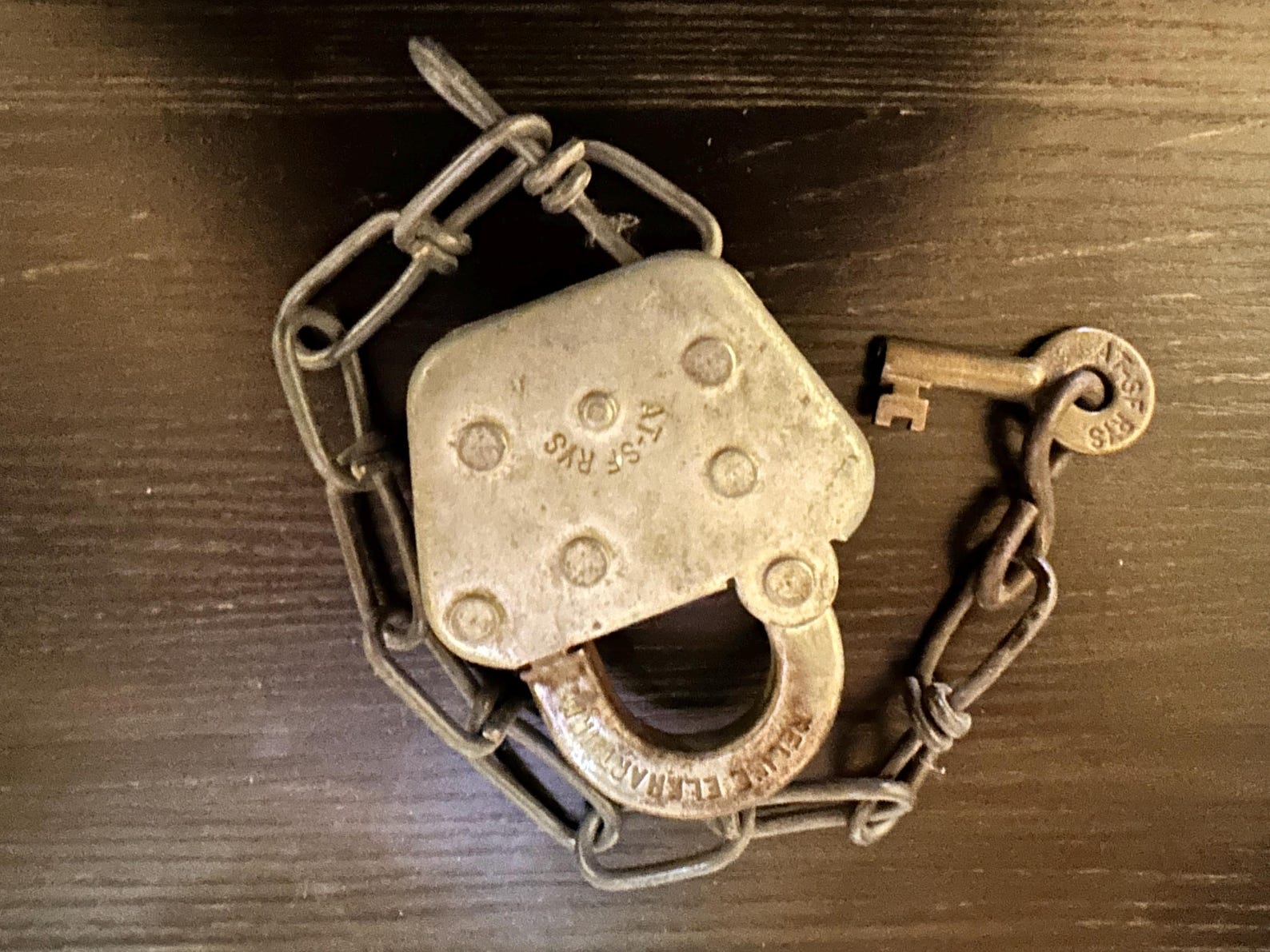 KELINE Railroad Switch Working Lock With Key and Chain *free US ...