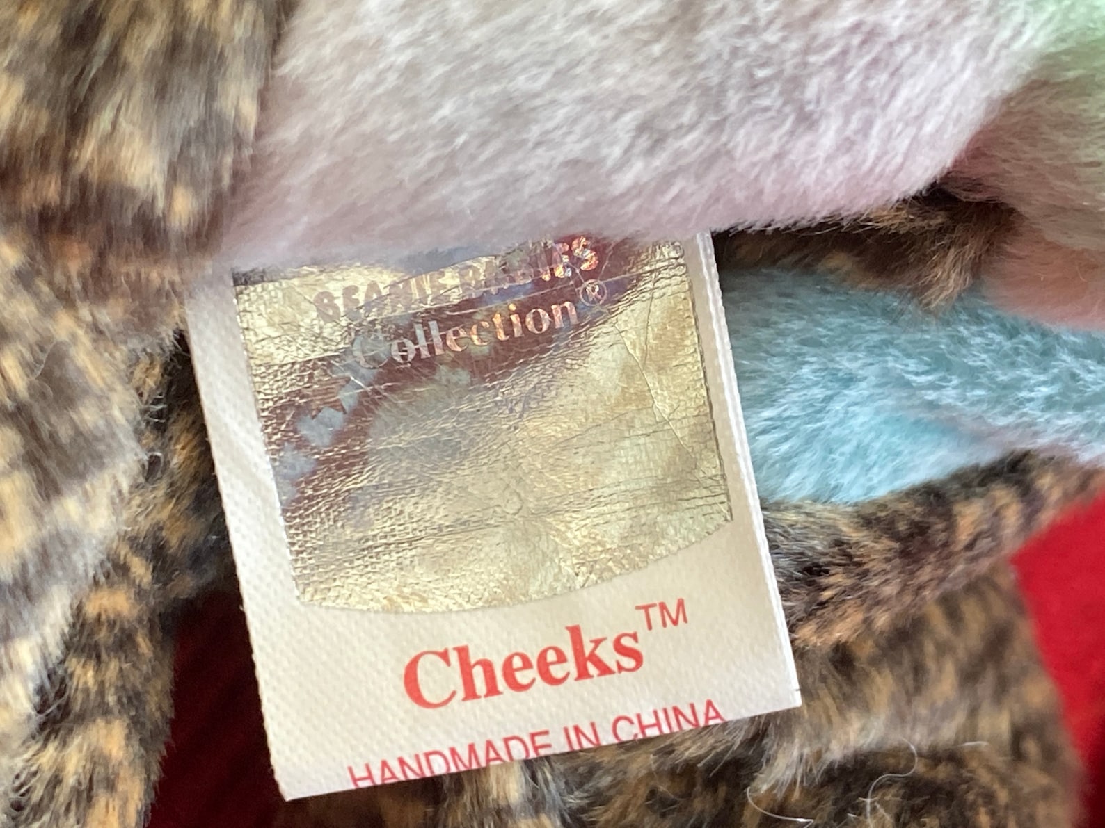 Ty Beanie Babies Cheeks Baboon,collectible Beanie Baby - Etsy