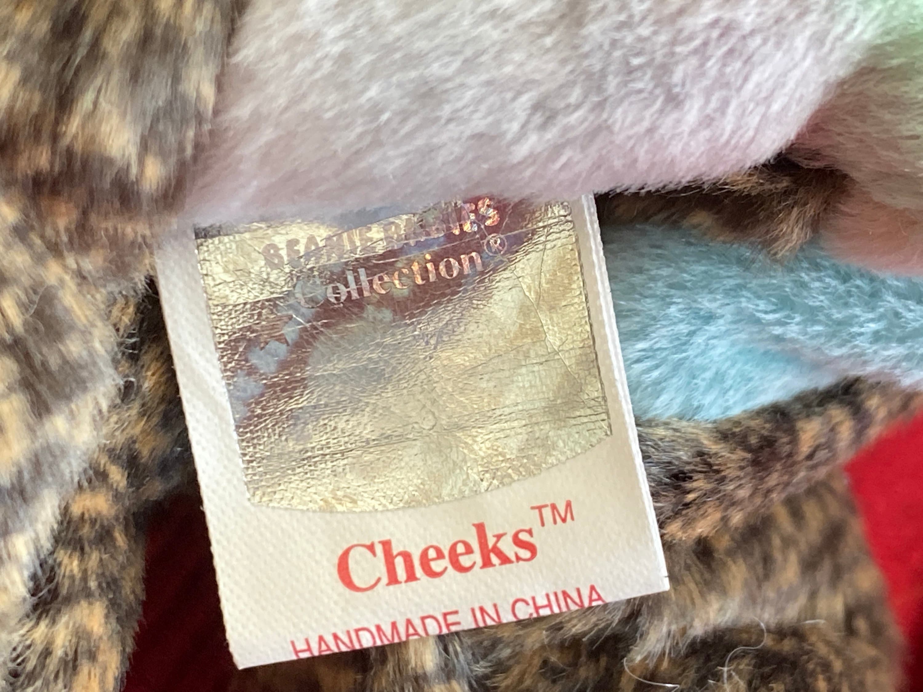 Ty Beanie Babies Cheeks Baboon,collectible Beanie Baby - Etsy