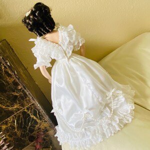 Vintage Porcelain Doll,bride Porcelain Doll,wedding Porcelain Doll ...