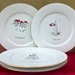 Vintage Merry Masterpiece Dinner Plates,santa Klutz,taxi,honest Kid,im ...