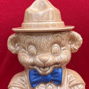 Vintage Smokey the Bear Cookiejar,cumberland Ware,made in Usa,ranger ...
