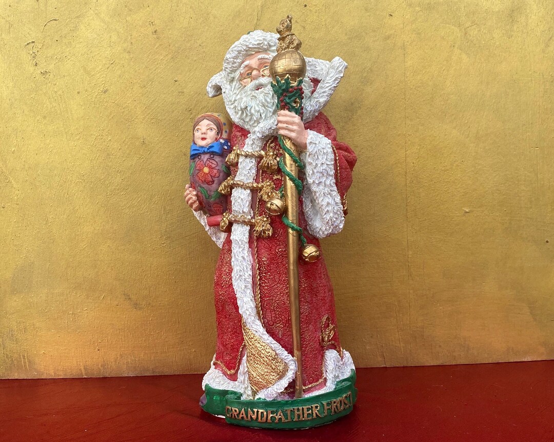 Santas Magical Toyshop Russia Grandfather Frost Vintage - Etsy