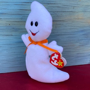 Ty Beanie Babies Spooky the Ghost,rare Ty Beanie Baby,collectors Beanie ...
