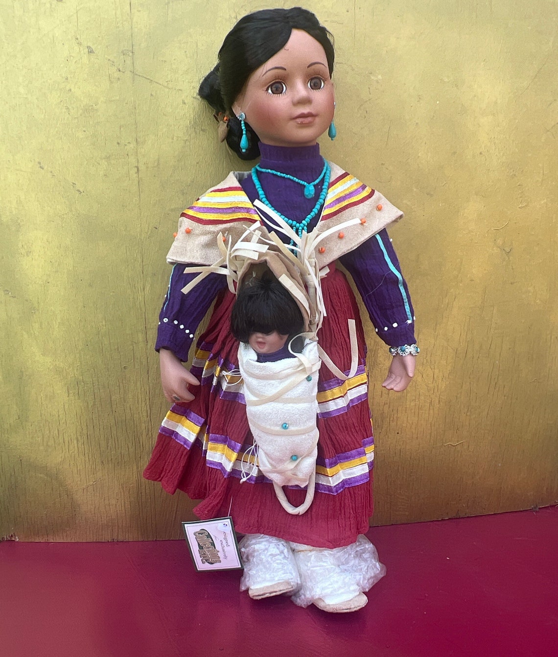 Native American Indian Dollcollections ETC Dollamerican - Etsy