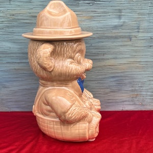 Vintage Smokey the Bear Cookiejar,cumberland Ware,made in Usa,ranger ...