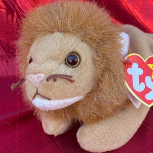 Ty Beanie Babies Roary the Lion Collectible Beanie Babies,rare Beanie ...